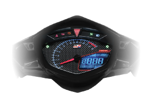 Digital SP Meter 8 Colour Light - UMA Racing